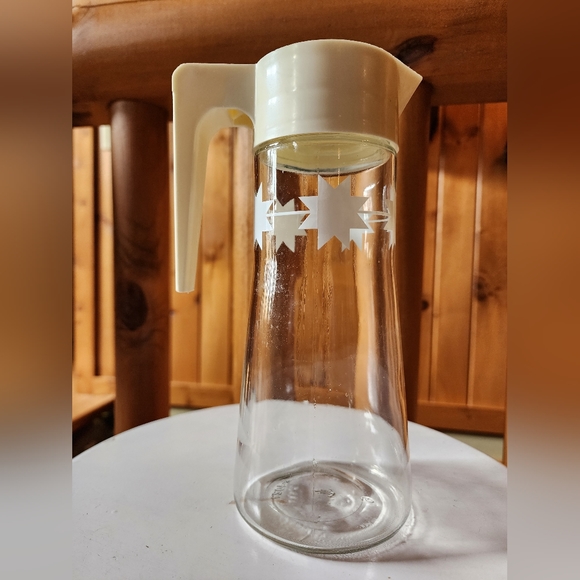 Anchor Hocking | Kitchen | Vintage Anchor Hocking Atomic Star Pitcher ...